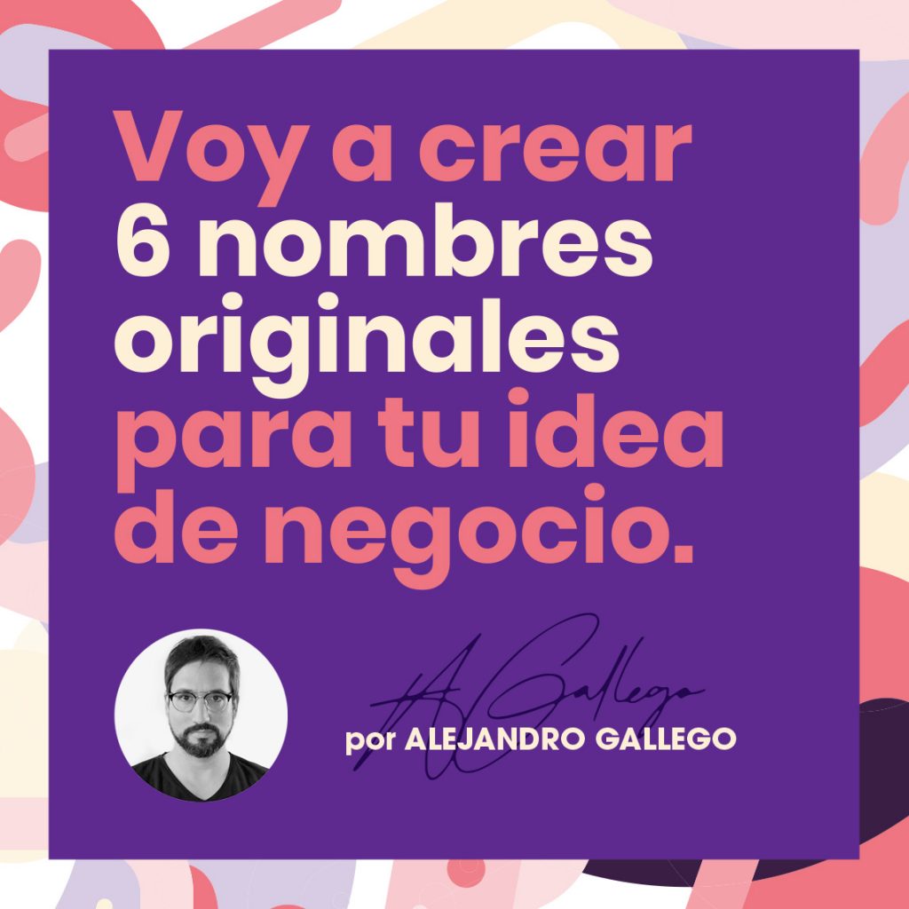 Servicio de naming para empresas - PRONOMBRES